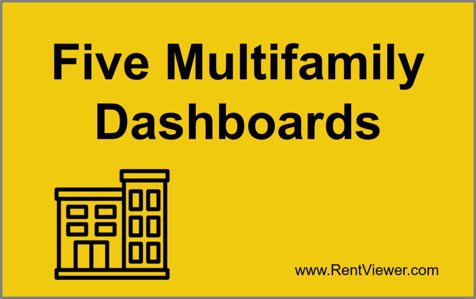 Top 5 Real Estate Dashboards for Multifamily Owner/Operators - RentViewer